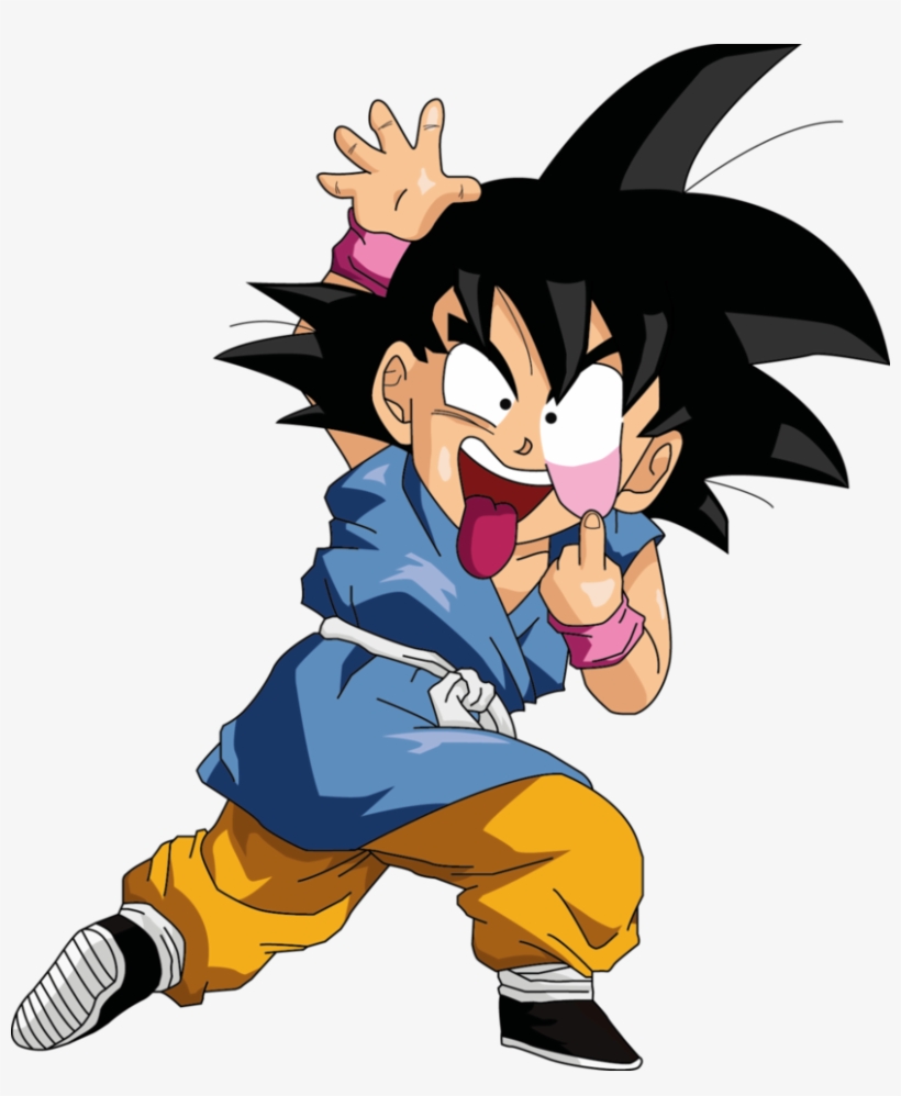 Goku - Silly Goku - 420x480 PNG Download - PNGkit