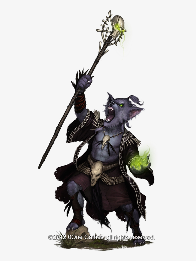 Transparent Werewolf Kobold Svg Black And White Library - Kobold ...