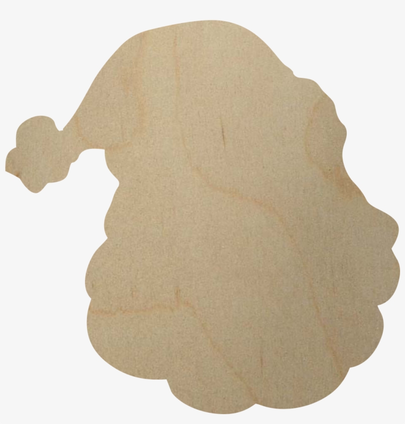 Wooden Santa Face Shape Cutout - Santa Shape - 1124x1690 PNG Download ...