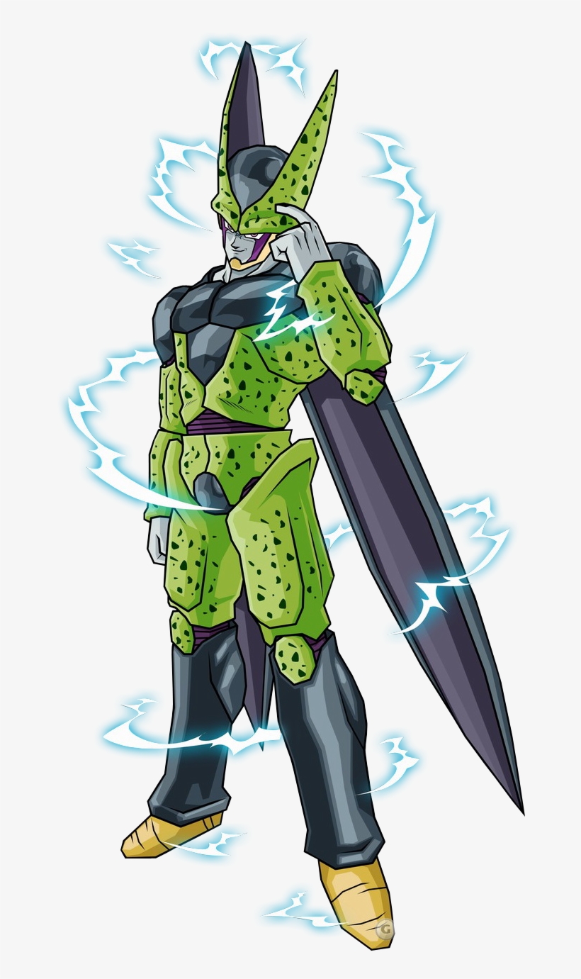 Super Perfect Cell - Cell Super Perfect Form - 681x1316 PNG Download ...
