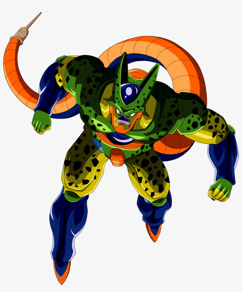 Cell Character Giant Bomb - Cell - 1800x2084 PNG Download - PNGkit