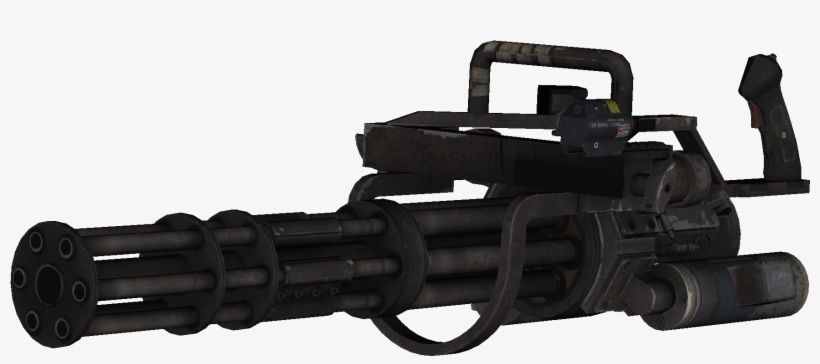 Download Transparent Minigun Portable Model Codg - Call Of Duty Minigun ...