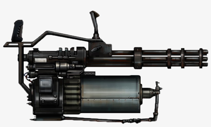 Download Transparent Heavy Minigun - Heavy Minigun Concept Art - PNGkit