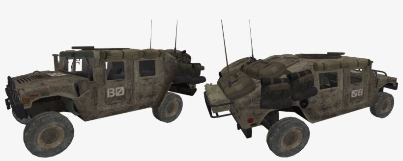 Cod Humvee - Armored Car - 2000x710 PNG Download - PNGkit