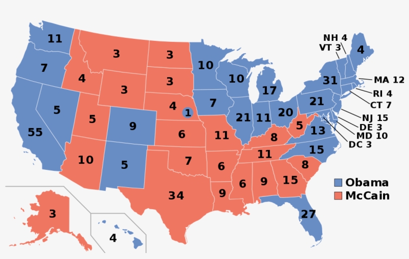 Download Transparent 2016 Election Map - PNGkit