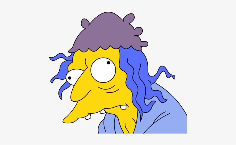 Hello, Joe - Abuelita De Los Simpson - 500x500 PNG Download - PNGkit