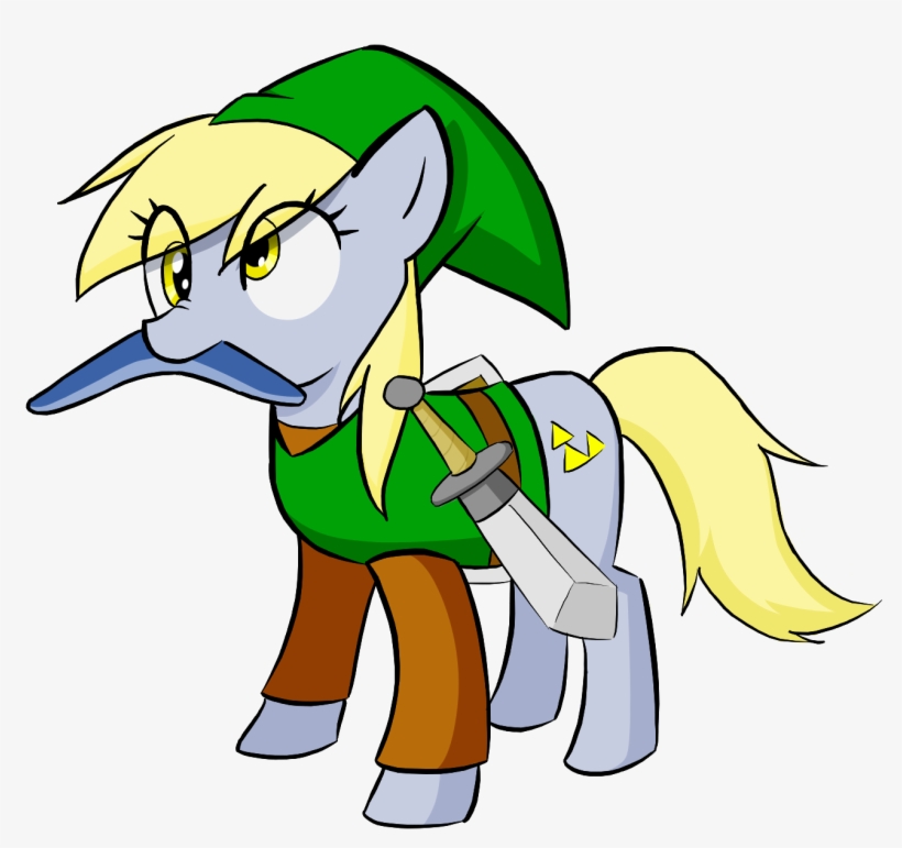 Download Transparent 234kib, 1534x1290, Derpy - Zelda My Little Pony ...