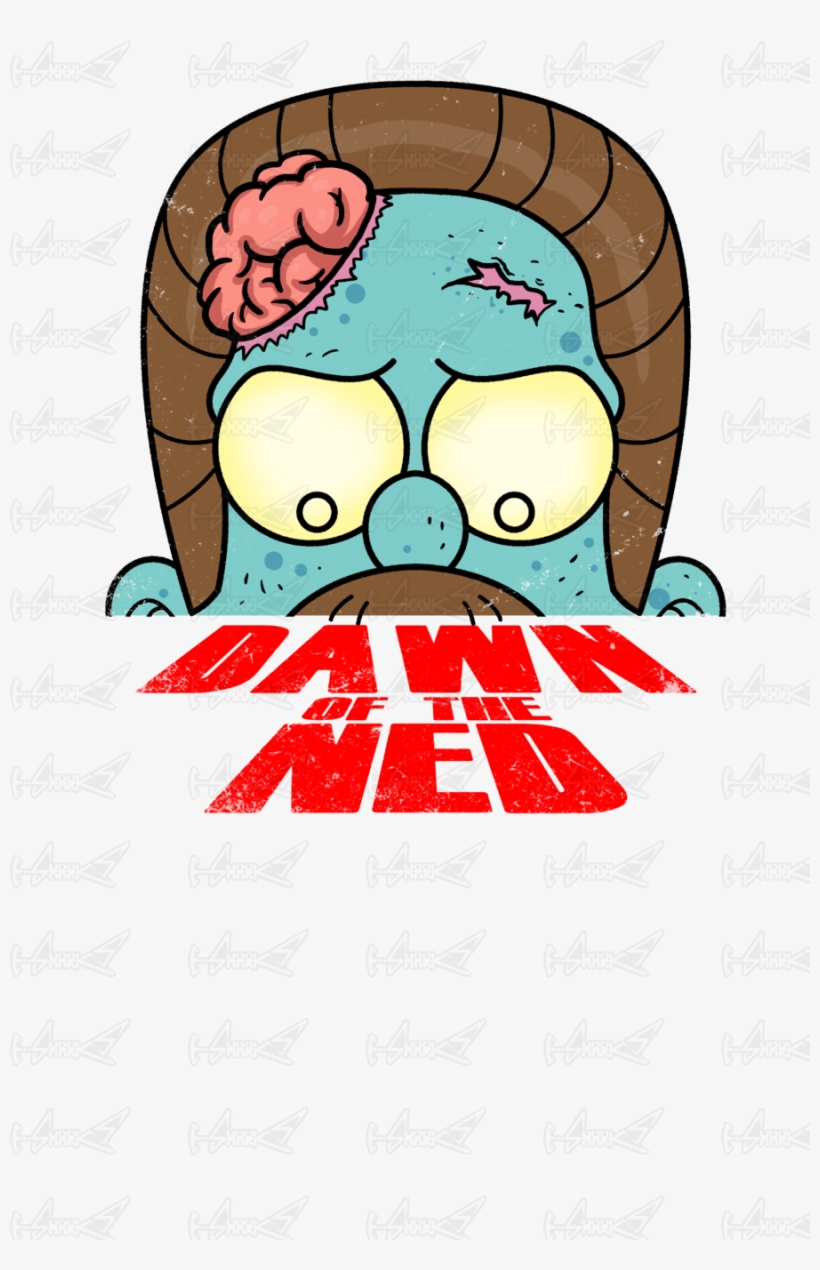 Dawn Of The Ned - Cartoon - 900x1350 PNG Download - PNGkit