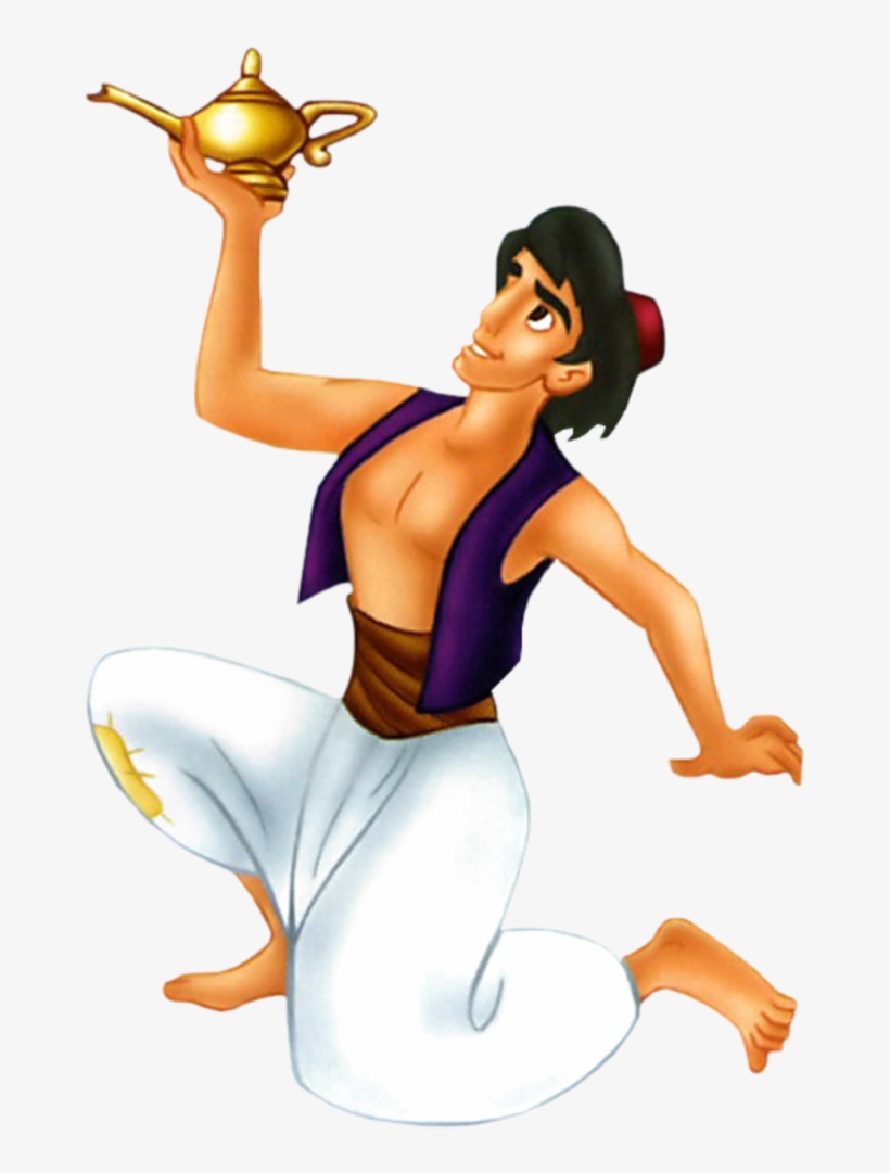 Disney Aladdin Lamp Cartoon - Aladdin Png - 675x1000 PNG Download - PNGkit