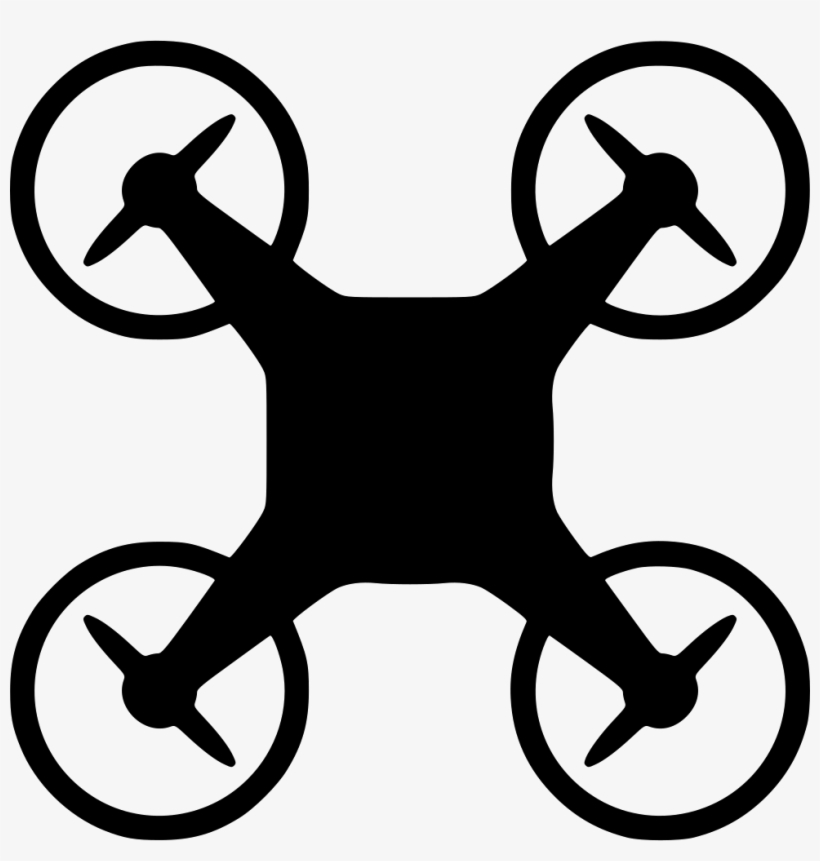 Png File Svg - Drone Top View Icon - 980x982 PNG Download - PNGkit