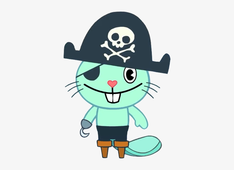 Happy Tree Friends Russell - 376x518 PNG Download - PNGkit