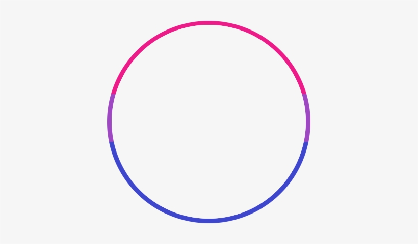 Round Bisexual Flag Border - Circle - 400x400 PNG Download - PNGkit