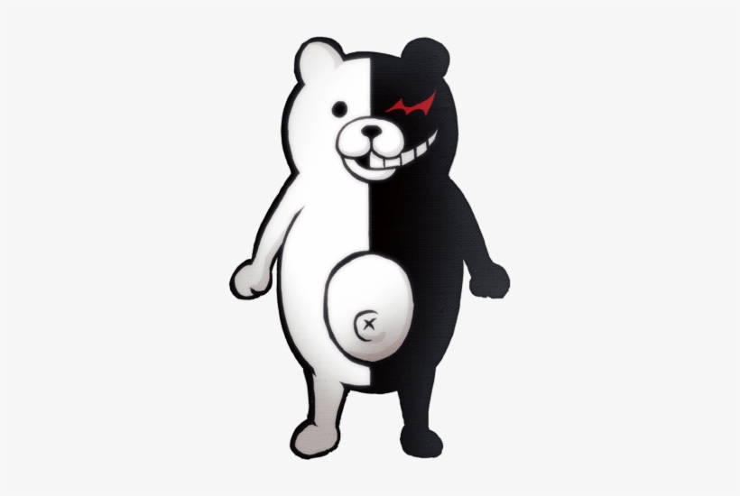 Download Transparent Danganronpa 1 Monokuma Fullbody Sprite 01 - New ...