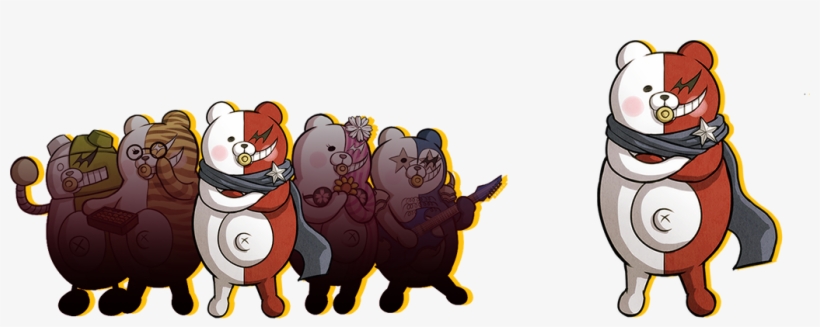 Five Bear-type Robots Who Call Themselves The “children - Danganronpa ...