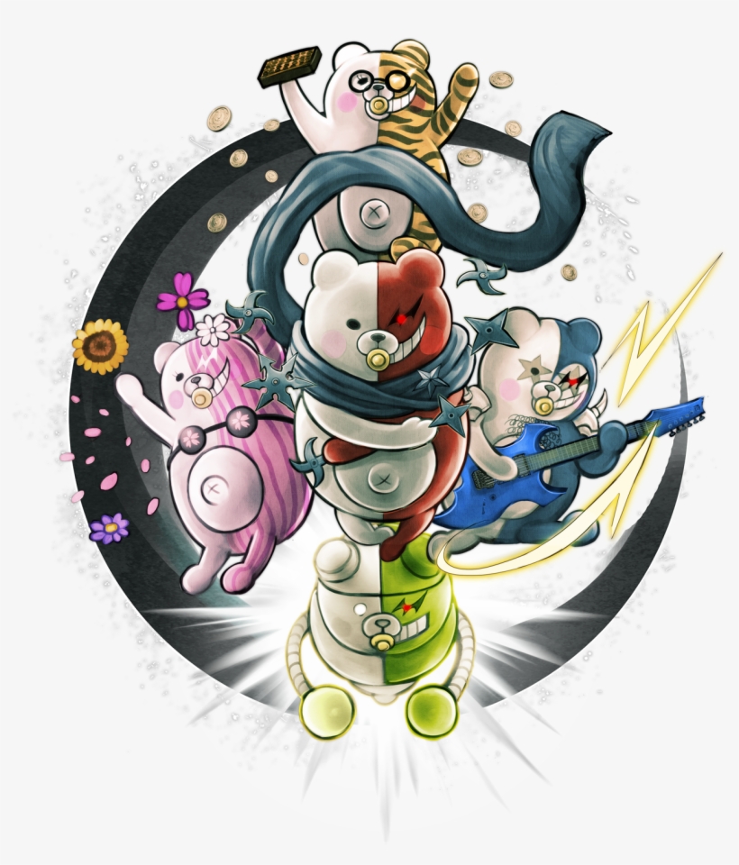 Tag Archives - Monokuma - Danganronpa Monokubs - 1333x1500 PNG Download ...