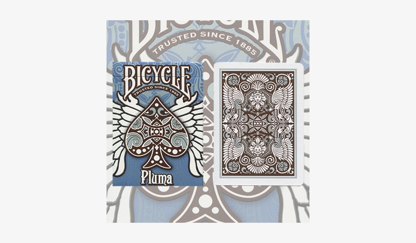 Bicycle Pluma Deck By Uspcc - Cards - 400x400 PNG Download - PNGkit