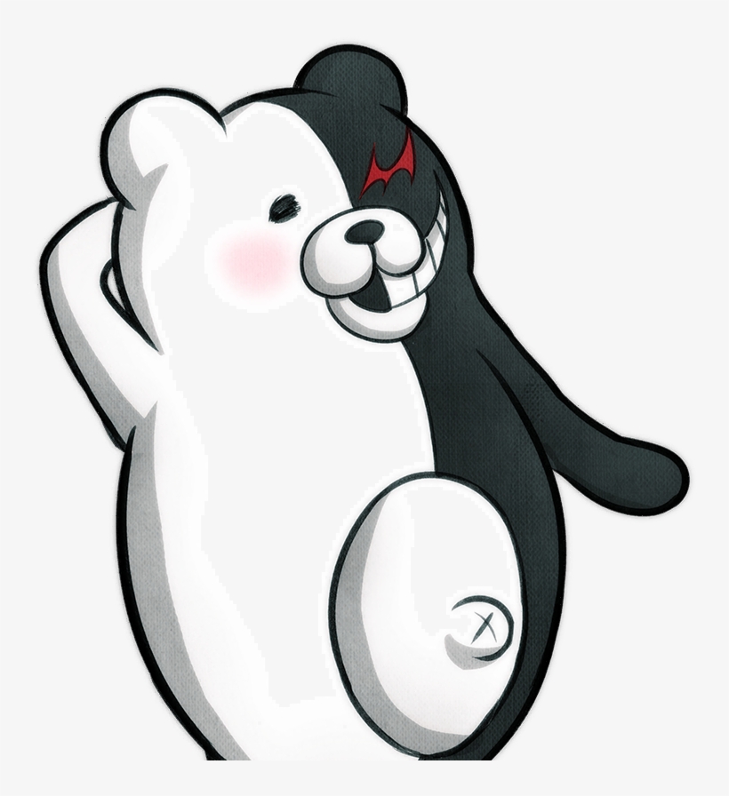 13 - Monokuma Sprites Trigger Happy Havoc - 752x816 PNG Download - PNGkit