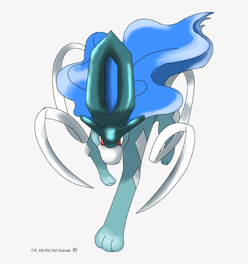 This - Shiny Suicune - 612x792 PNG Download - PNGkit