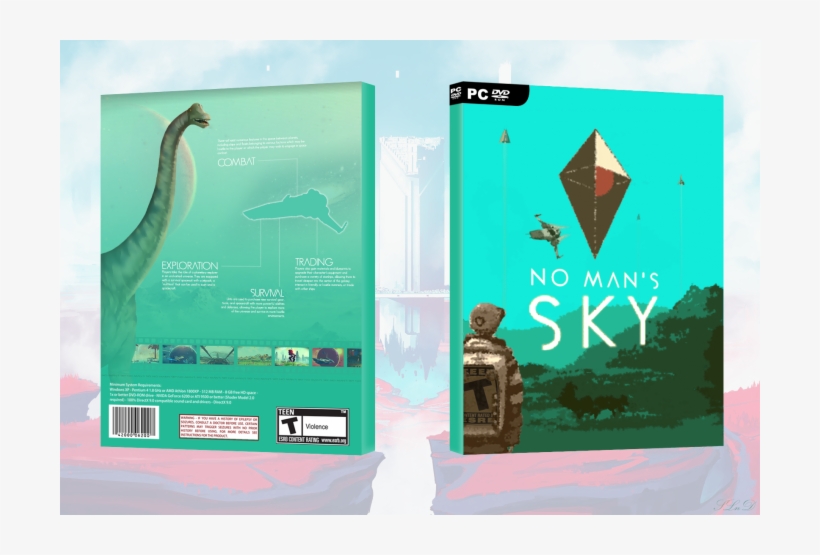 No Man's Sky Box Art Cover - No Man's Sky Pc Cover - 700x475 PNG ...