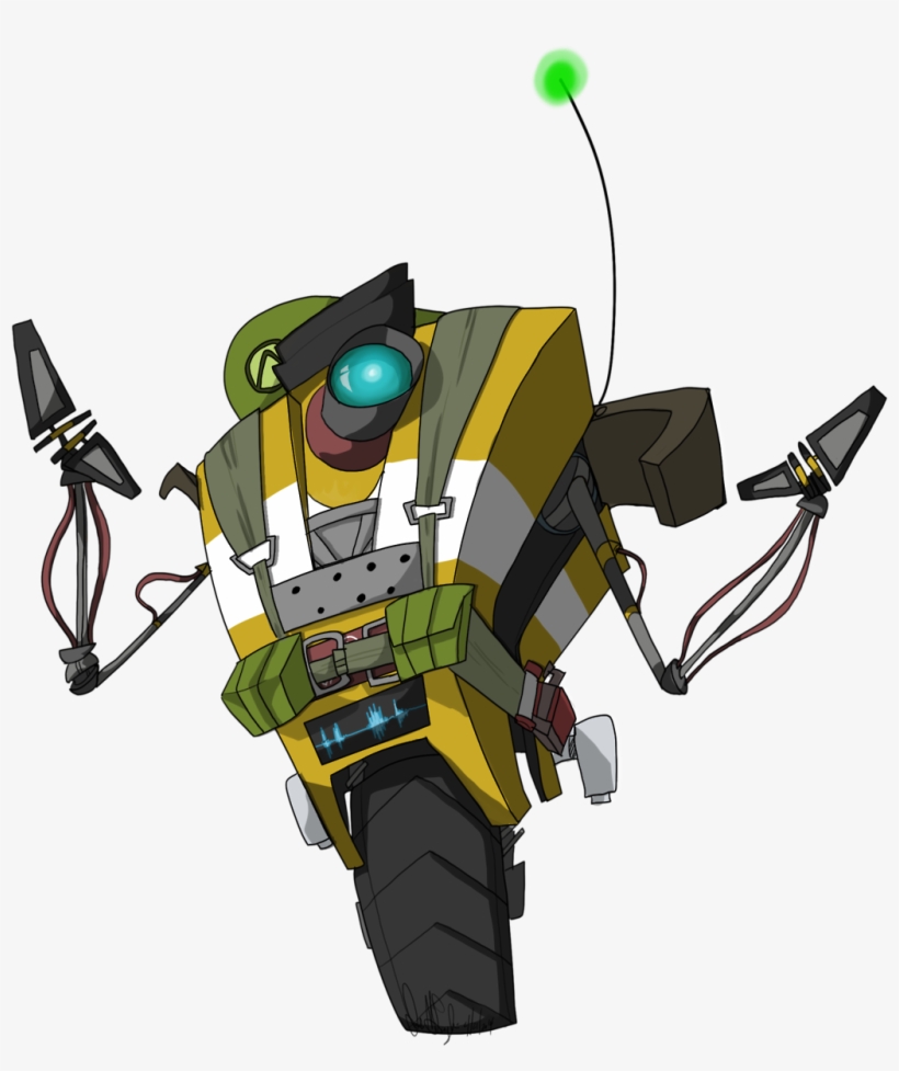 Claptrap - Borderlands - 1280x1280 PNG Download - PNGkit