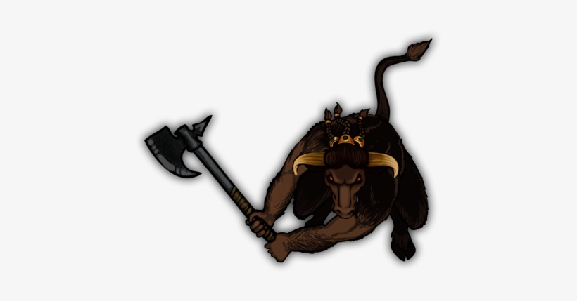 Minotaur - Minotaur Token - 438x349 PNG Download - PNGkit