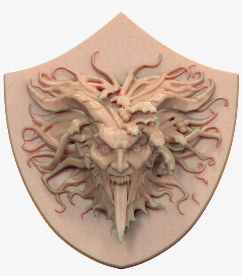 Brom's 'krampus' - Emblem - 1049x1066 PNG Download - PNGkit