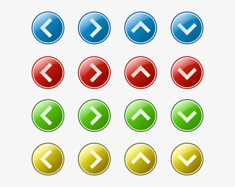 Small - Arrow Button - 600x573 PNG Download - PNGkit