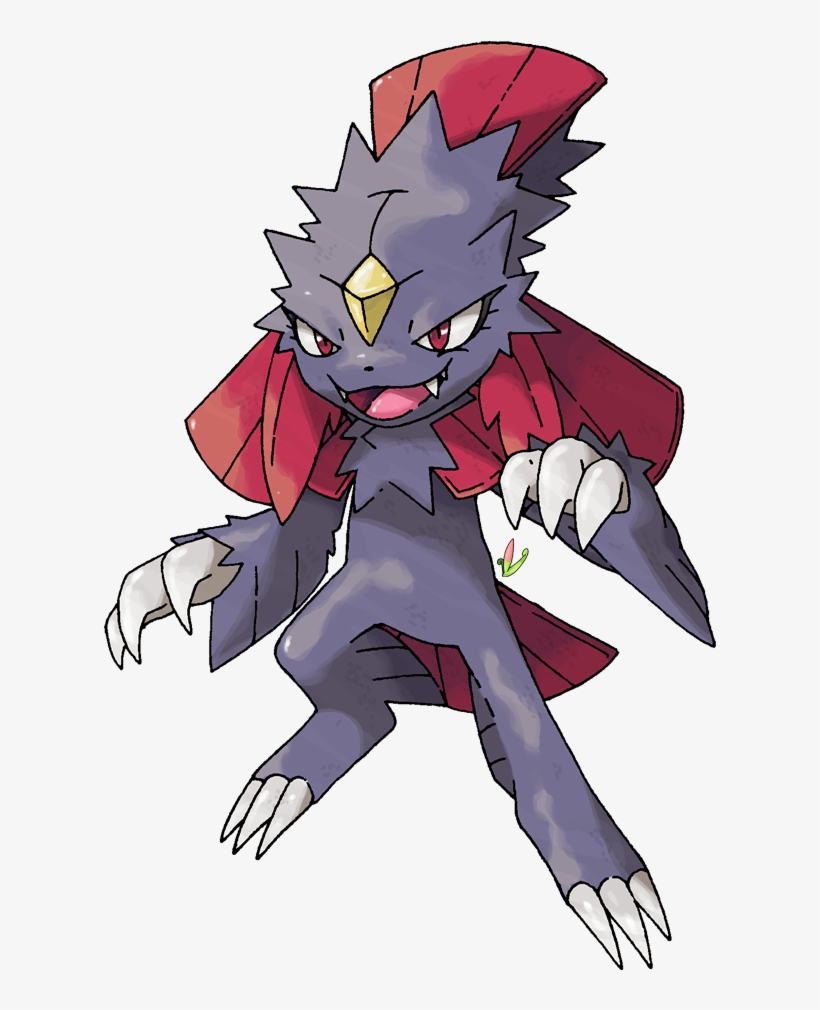 Download Transparent Mega Evolution - Weavile - PNGkit