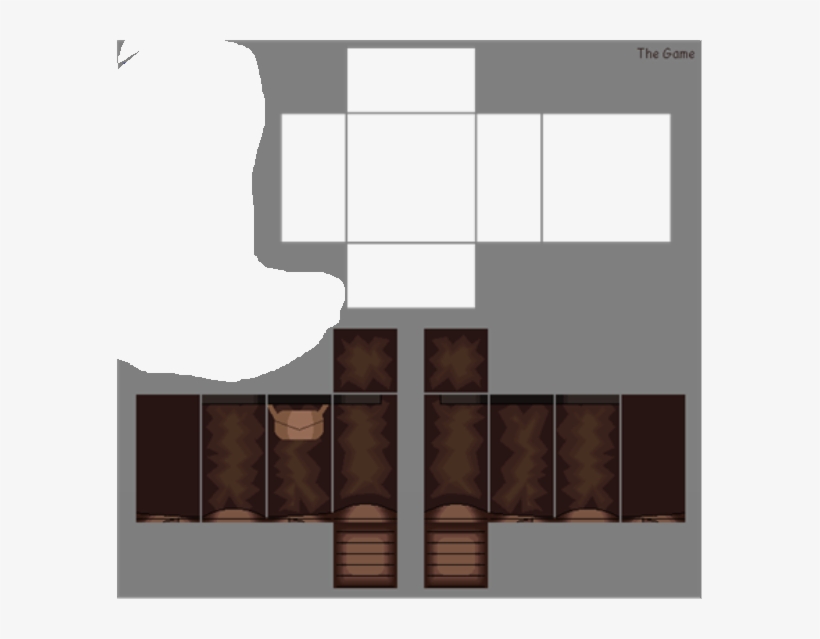 Roblox Brown Pants Template Clipart Robe T shirt Pants Roblox Brown 