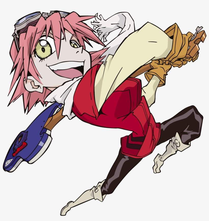 Haruko Haruhara - Flcl No.3 - 1600x1600 PNG Download - PNGkit
