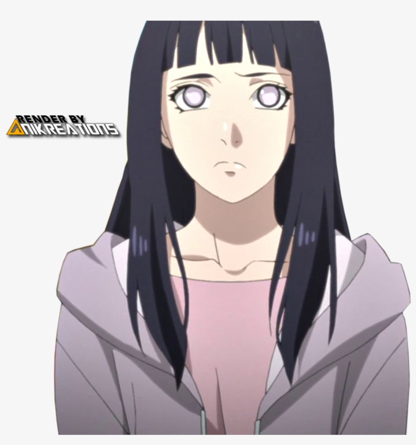 Anime Render Hyuuga Hinata - Hinata Hyuga Pout - 1088x1080 PNG Download ...