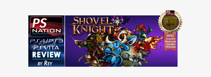 Shovel Knight Review Banner Gma - Shovel Knight For Nintendo 3ds ...