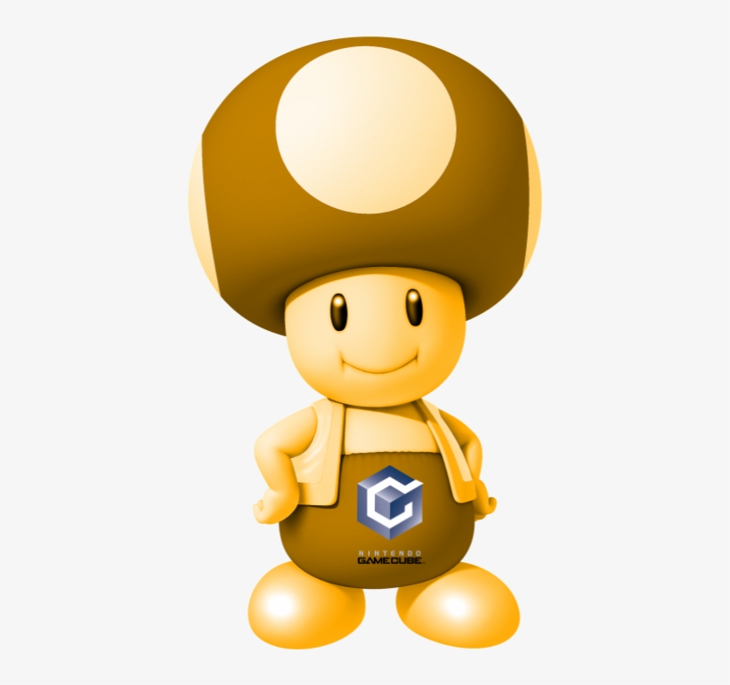 Nintendo Gamecube Toad - Super Mario Bros Png Toad - 590x721 PNG ...
