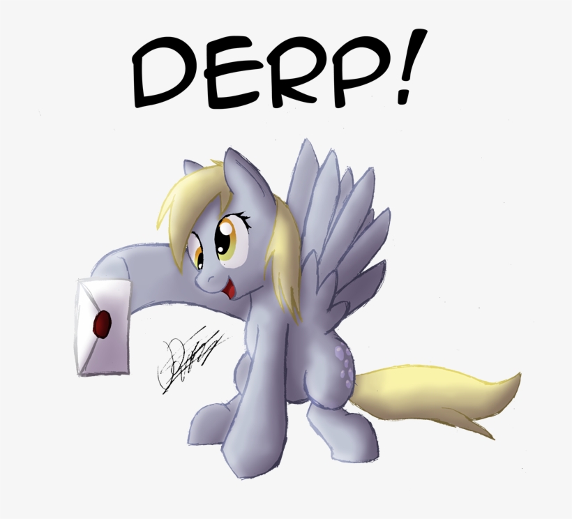 This One Has Truly Become One With The Derp - Derpy Hooves - 724x724 PNG Download - PNGkit
