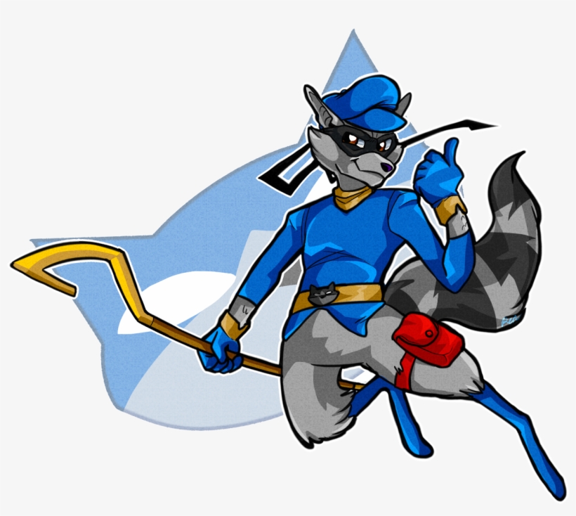 Sly Cooper - Cartoon - 1270x1079 PNG Download - PNGkit