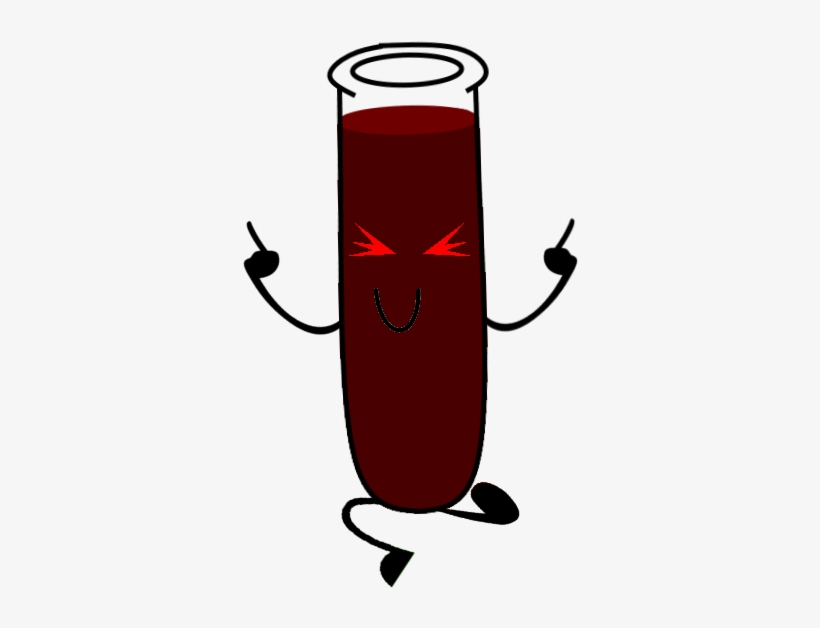 Evil Test Tube Pose - Inanimate Insanity Evil Test Tube - 383x570 PNG ...