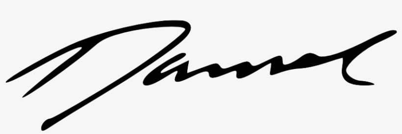 Signature Of Prince Daniel, Duke Of Västergötland - Prince Signature ...