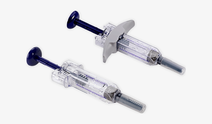 Download Transparent Bd Ultrasafe Passive - Prefilled Syringe With ...