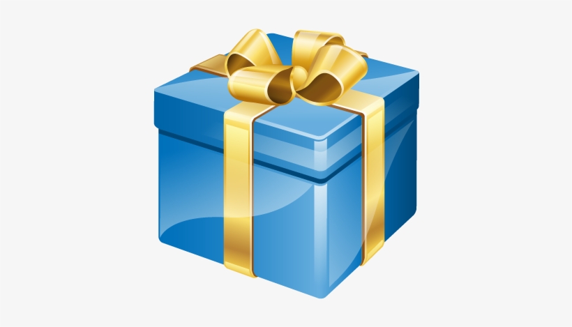 Blue, Birthday Gift Png - Birthday Present Png - 400x400 PNG Download ...