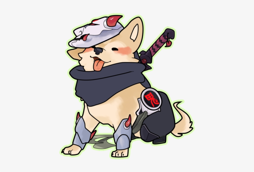 Clipart Transparent Stock Overwatch Chibi Hanzo Drawing - Shiba Genji ...