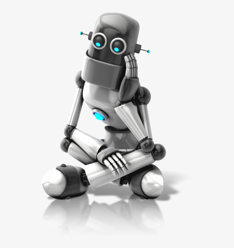 Thinking Robot Png - 600x800 PNG Download - PNGkit