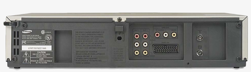 Samsung Sv 5000w Multi System Converting Vcr - Electronics - 1200x800 ...