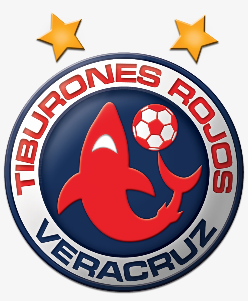 Leones Negros Tiburones - Escudo De Los Tiburones Rojos Del Veracruz ...