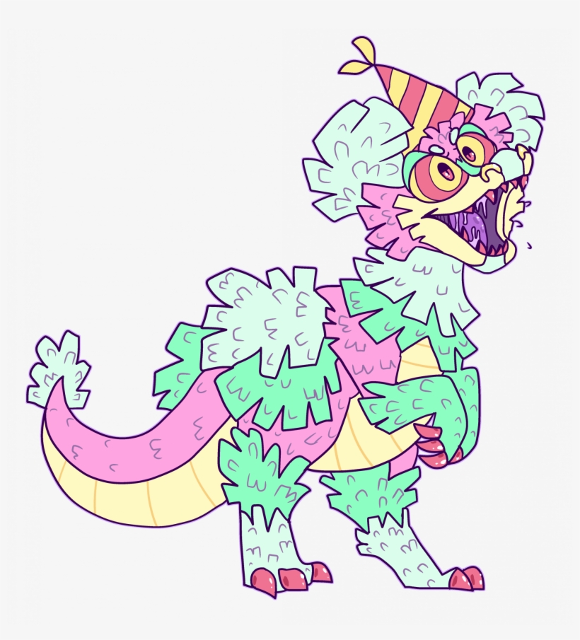 Hogwash The Dino Pinata - Pinata Fakemon - 1941x2048 PNG Download - PNGkit