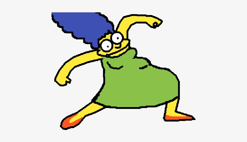 Poppin Marge - Cartoon - 483x402 PNG Download - PNGkit