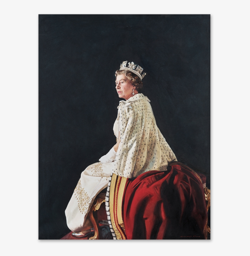 A Portrait Of Her Majesty Queen Elizabeth Ii - Elizabeth Ii - 800x800 ...