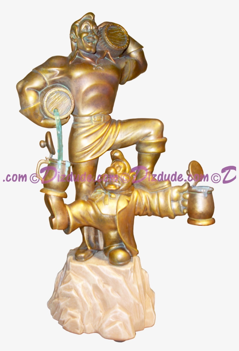 Gaston's Statue With Lefou ~ Disney Medium Big Figure - Statue ...