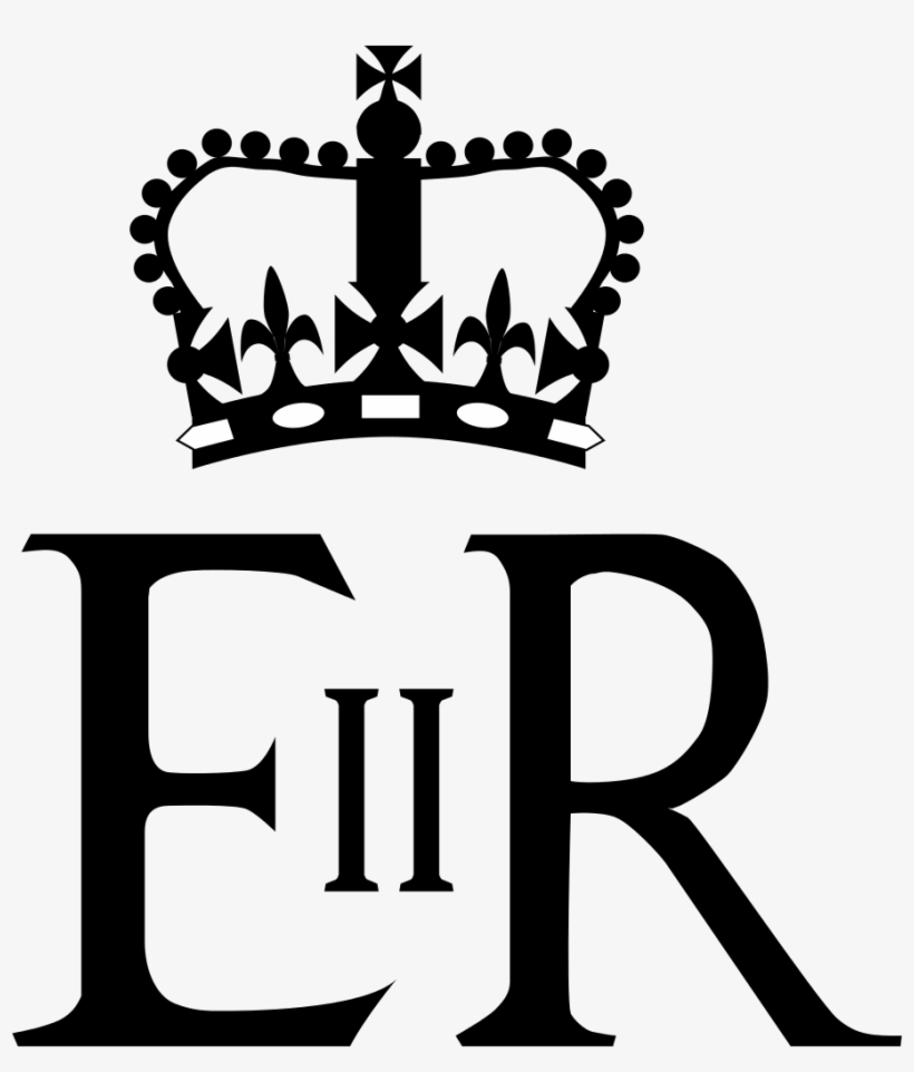 Queen Elizabeth Ii - Queen Elizabeth Ii Logo - 910x1024 PNG Download ...