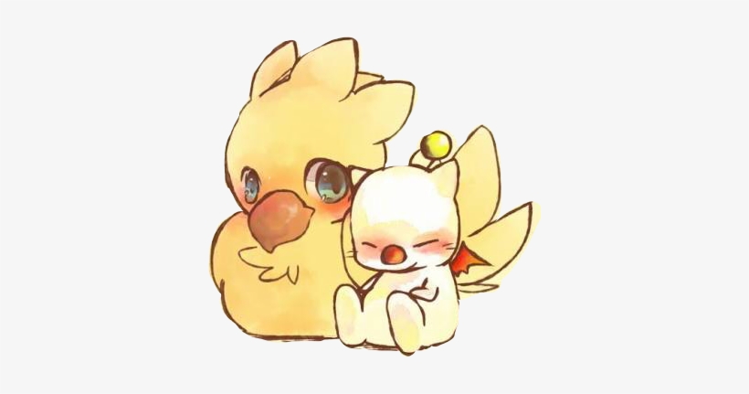 Chocobo & Moogle Interesting Cute Ffbe Moogle Finalfant - Chocobo And ...