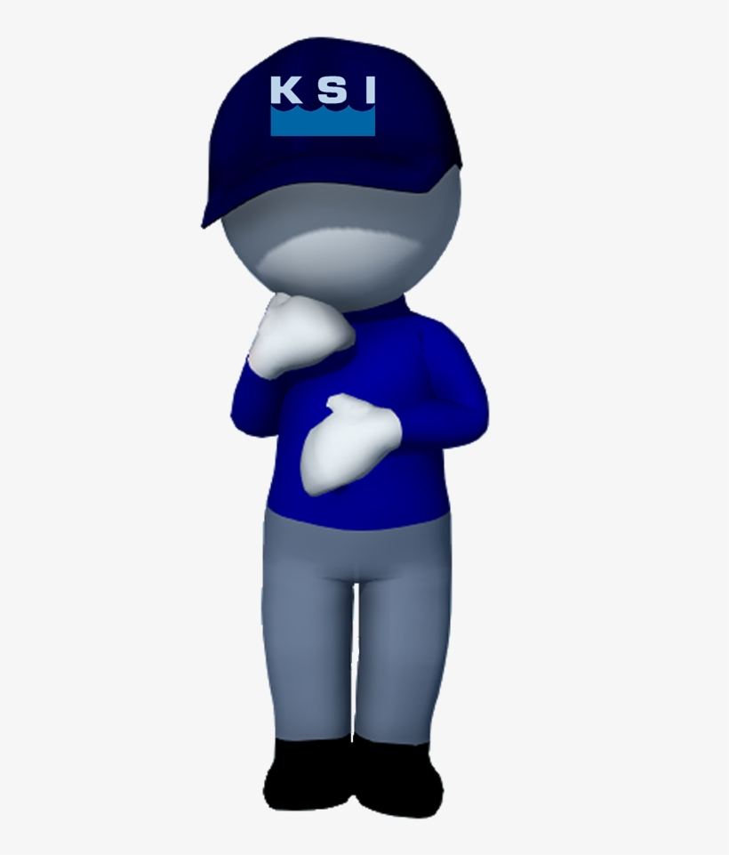 Thinking With Ksi - Cartoon - 420x948 PNG Download - PNGkit